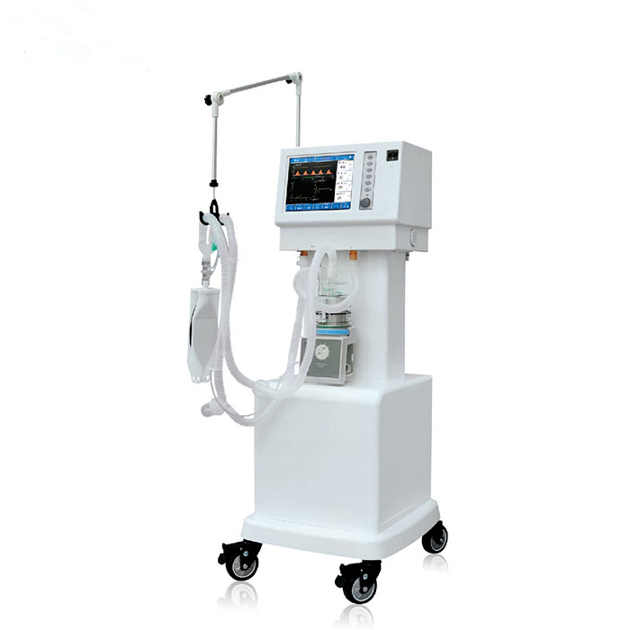 YSAV202 Machine mobile médicale de ventilateurs ICU avec compresseur d ...